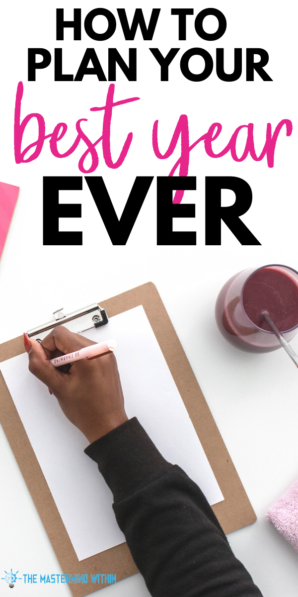 How to Plan for Your Best Year Ever